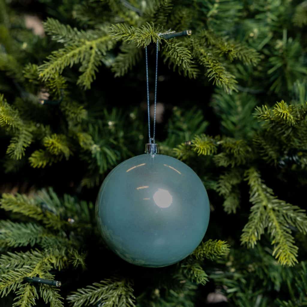 Julekule Mint blank 10cm - Roggens